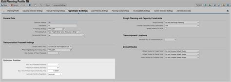 SAP TM Optimizer Performance An ABAP Developers SAP Community