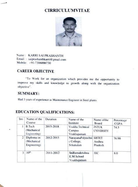 Sai Prashanth Karri On Linkedin Hello All My Friends Iam K Sai Prashanth Iam Looking For Job