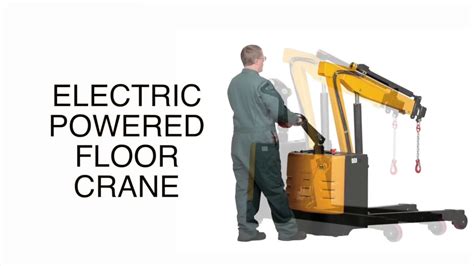 Epfc Electric Powered Floor Cranes Youtube