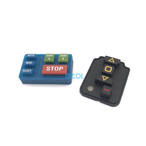 Custom Made High Quality Silicone Switches Push Button Etol