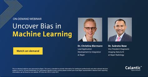 Bias In Machine Learning Webinar Access