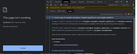 how to troubleshoot localhost didn t send any data how to wappler