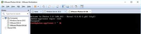 Setting Static IP For Photon OS JohnBorhek