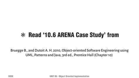 Object Oriented Implementation Pdf