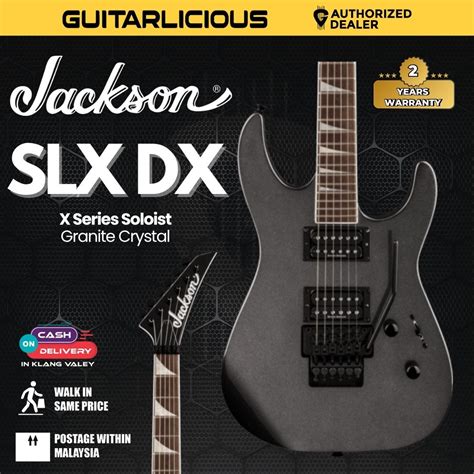 Jackson X Series Soloist Slx Dx Laurel Fb Granite Crystal