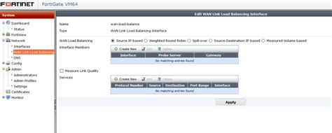 fortigate wan link load balancing redundant interface caner aktas