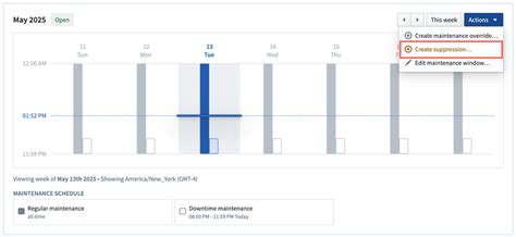 Managing Environments • Suppression Windows And Canceling Plans • Palantir