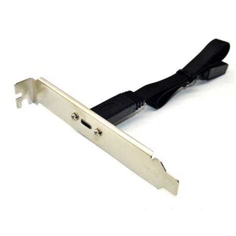 USB Type E To USB C Type C Connector Front Panel Header M High Profile Bracket