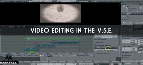 Basic Video Editing Using The V S E BlenderNation
