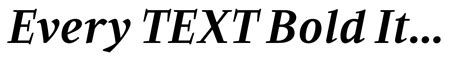 Every Text Bold Italic Font Webfont And Desktop Myfonts