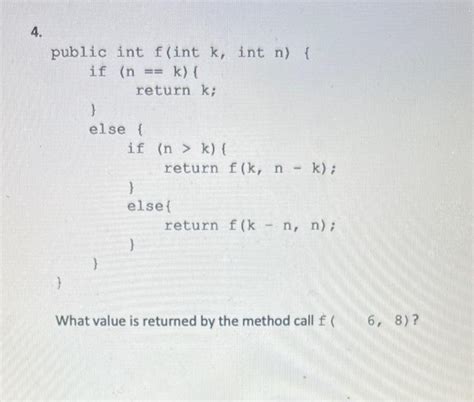 solved 1 public int sum int n { if n 1 { return 1 else