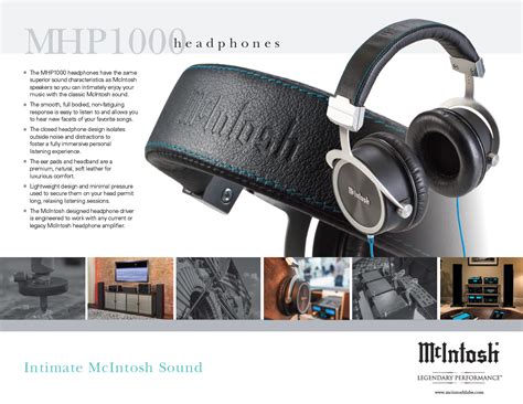 Mcintosh Mhp 1000 Hifi