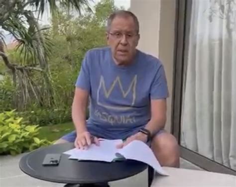 Лавров отрече да е хоспитализиран В хотела съм чета материали за срещата на Г 20 ВИДЕО