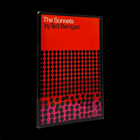 The Sonnets Ted Berrigan Albert Glover First Trade Edition