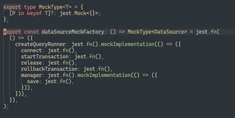 How Can I Mock The Typeorm Data Source For Unit Testing Rnestjs