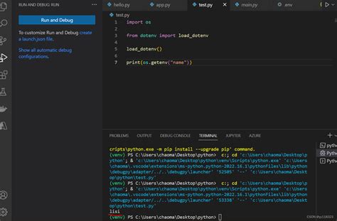 Python Dotenv Os 环境变量的设置和获取python Dotenv多版本环境变量 Csdn博客