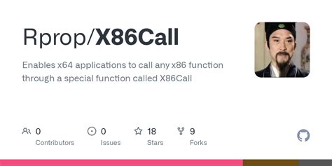 Github Rpropx86call Enables X64 Applications To Call Any X86 Function Through A Special