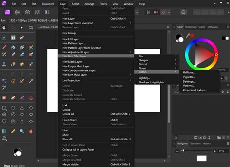 Strange Menu Alignment Still Not Fixed V2 Bugs Found On Windows Affinity Forum