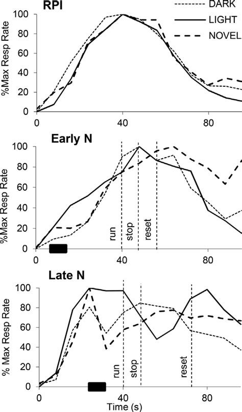 Response Functions During Testing Average Normalized Response