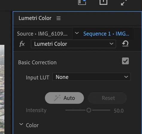 Auto Feature For Basic Correction In Lumetri Color Adobe Product Community 13320655