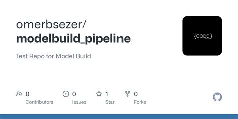 GitHub Omerbsezer Modelbuild Pipeline Test Repo For Model Build