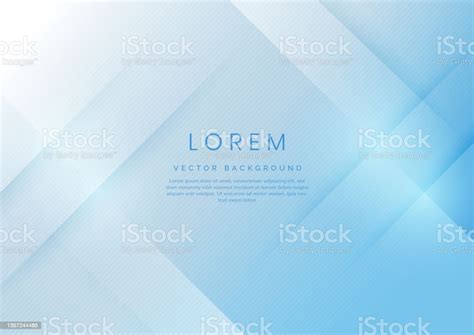 추상적 부드러운 파란색과 흰색 기하학적 대각선 오버레이 레이어 배경 배경 주제에 대한 스톡 벡터 아트 및 기타 이미지 배경 주제 파란색 배너 표지판 Istock