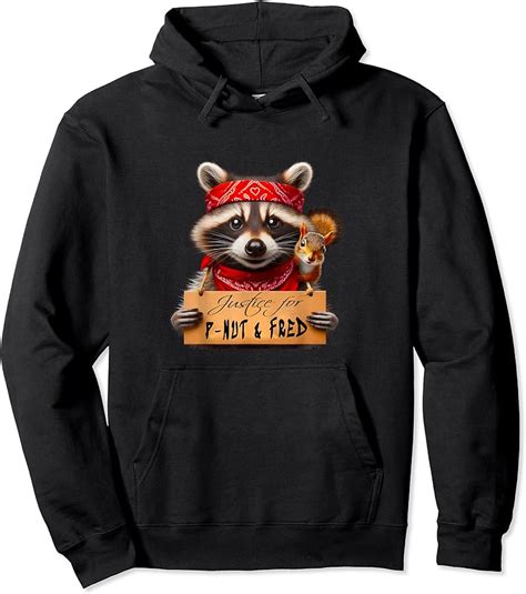 Justice For Peanut The Squirrel P Nut And Fred The Raccoon T Shirt Tees