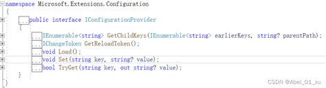 Net Core 配置选项 配置iconfigurationsection Csdn博客