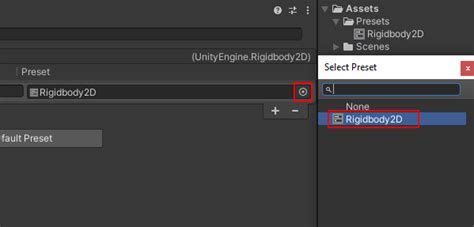 Como Usar O Preset Manager Na Unity Rock Programação E Games
