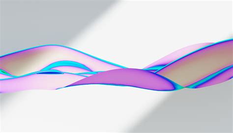 천 직물 그라디언트 웨이브 추상적 인 배경 무지개 빛 유리 물결 모양의 표면 액체 표면 잔물결 반사 3d 렌더링 그림 디지털 생성 이미지에 대한 스톡 사진 및 기타 이미지