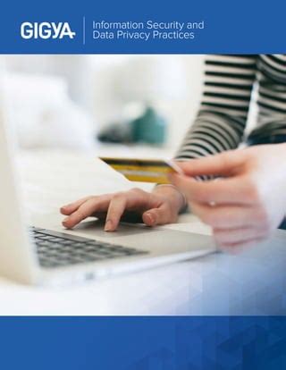 Information Security And Data Privacy Practices PDF