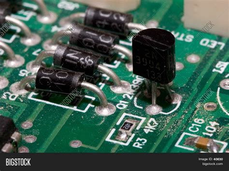Transistor On Pcb Image And Photo Free Trial Bigstock