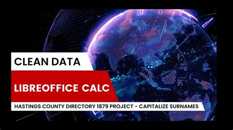 libreoffice calc upper function youtube