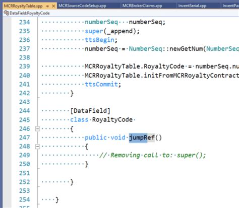 How To Override The D365 Jumpref Dynamics 365 Musings