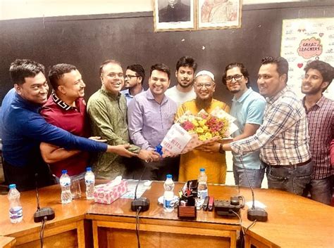 Md Zahir Uddin Chowdhury On Linkedin Congratulation To New Vc Of Butex