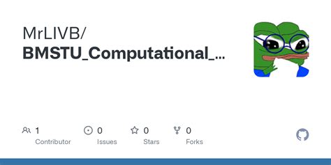 Github Mrlivbbmstucomputationalalgorithms