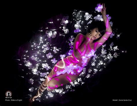 Riders Of Light Nude Art Light Project Light Painting Photography