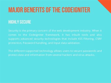 Why Should You Choose CodeIgniter Framework For Your Next Project PPT