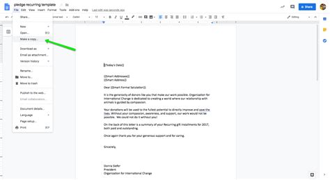 word processing best practices and predesigned form letter examples salsa knowledgebase