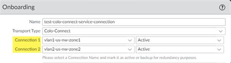Configure Prisma Access Colo Connect