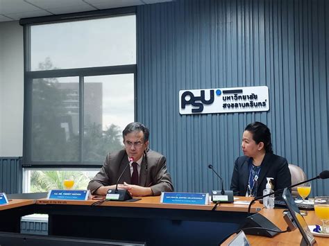 เอกอัครราชทูตฝรั่งเศสประจำประเทศไทย และคณะ เยือน ม อ ปัตตานี ร่วมแลกเปลี่ยนเรียนรู้ข้อมูลงาน