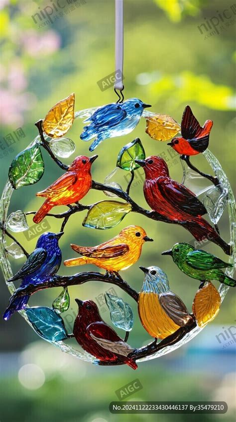 Ai创作图工艺品小鸟 玻璃花鸟 小鸟工艺品 鸟笼工艺品 鸟笼摆件 仿真小鸟 美陈鸟笼 小鸟装饰装置 小鸟摆件 微拍工艺品小鸟 鸟笼装置艺术 鸟笼造型艺术设计 鸟的工艺品 鸟笼雕塑 鸟笼美陈