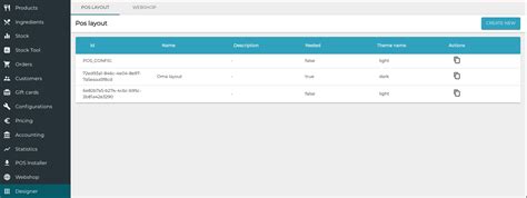 Creating A Pos Layout