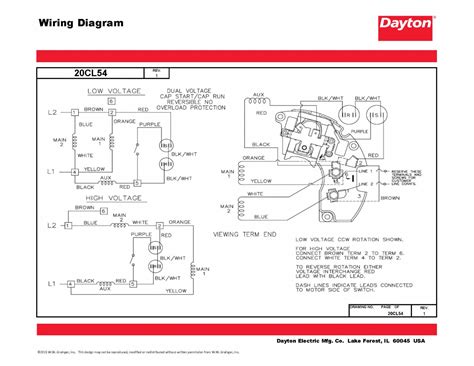 Dayton Electric Motor Wiring Diagram Tanyabro Com