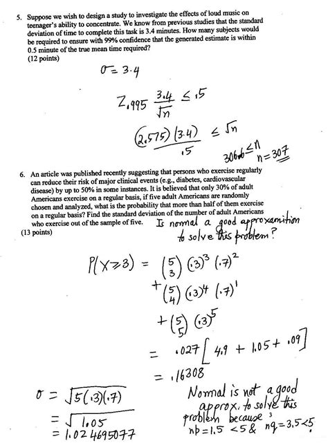 Mid Term Exam Solution Page