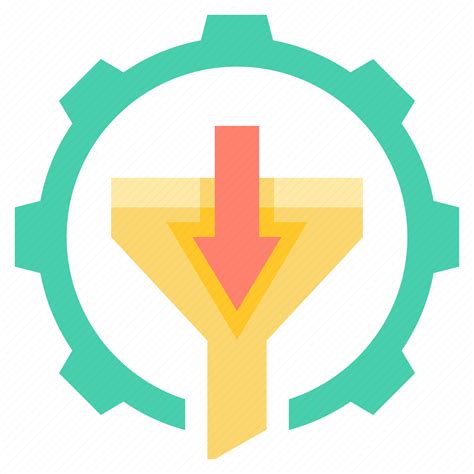 Data Filtering Process Screening System Icon Download On Iconfinder