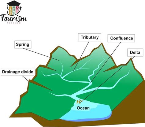 How Does A Drainage Basin Work Made Simple Tourism Teacher