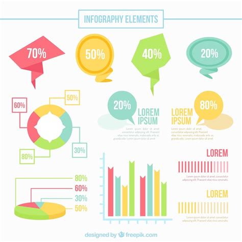 Free Vector Speech Bubbles And Infographic Elements