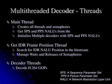 Ppt Optimization Of H264 High Profile Decoder For Pentium 4 Processor Powerpoint Presentation