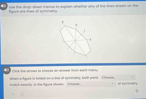 solved use the drop down menus to explain whether any of the lines